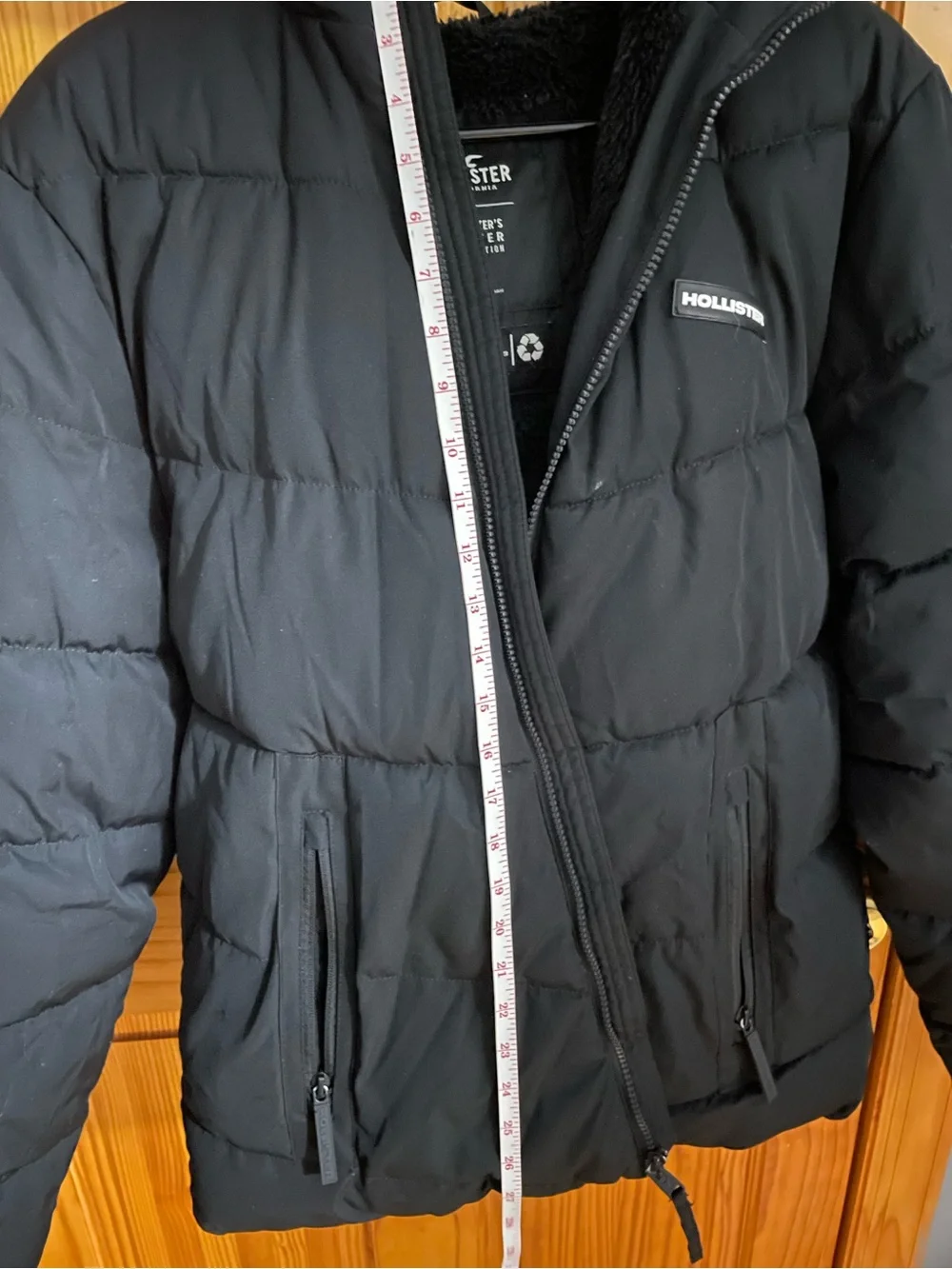 Hollister | Jackets & Coats | Hollister Black Mens Quilted Puffer ...